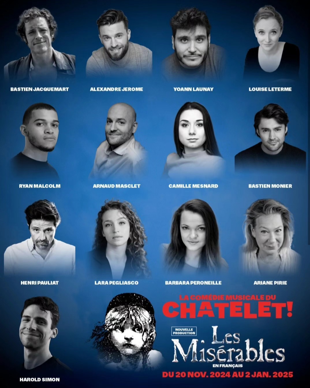 Découvrez la distribution complète des Misérables ! - Regard en Coulisse